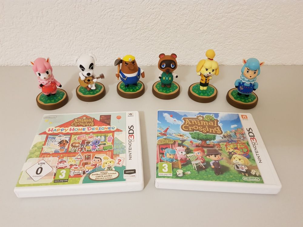 Animal Crossing /3DS inkl. 6 amiibo | Kaufen auf Ricardo