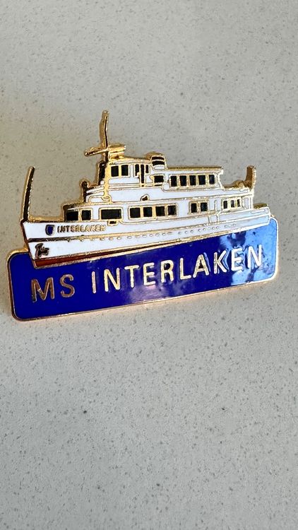 MS Interlaken Schiff Pin . (Gebraucht) in Gutenswil für CHF 4 – mit Lieferung auf Ricardo kaufen