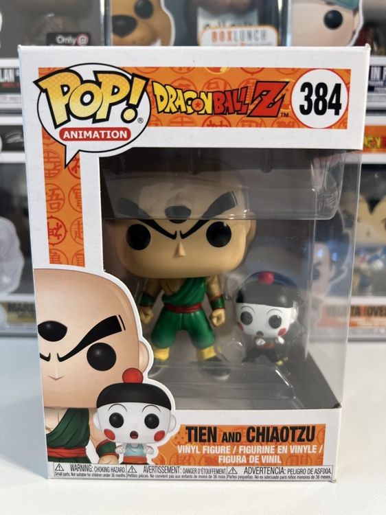 Funko POP! Animation Dragon Ball Z Tien and Chiaotzu (Neuf avec ...