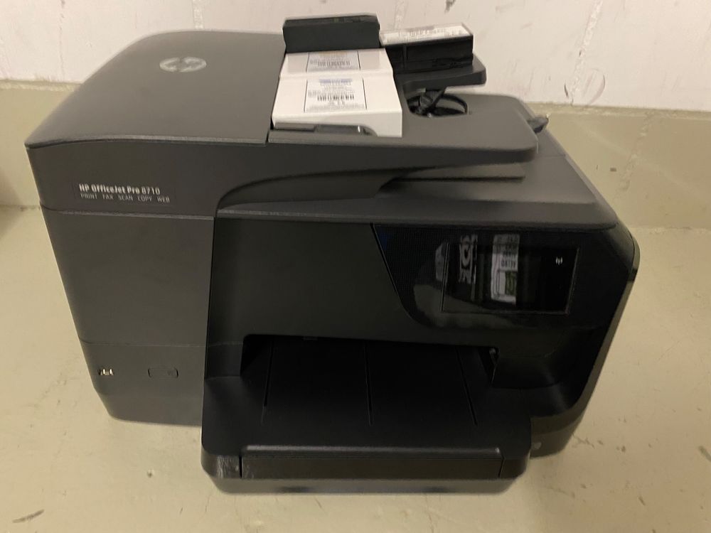 HP Office Jet Pro 8710 3 in One Drucker für 1 Stutz!! (Gebraucht) in ...