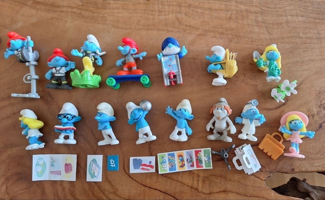 Ü-ei Grosse Schlumpf Figuren Sammlung, 19 Stück, Top (Gebraucht) in ...