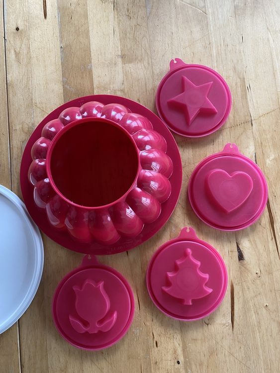 Tupperware Form mit 4 Einsätzen für Pudding | Kaufen auf Ricardo