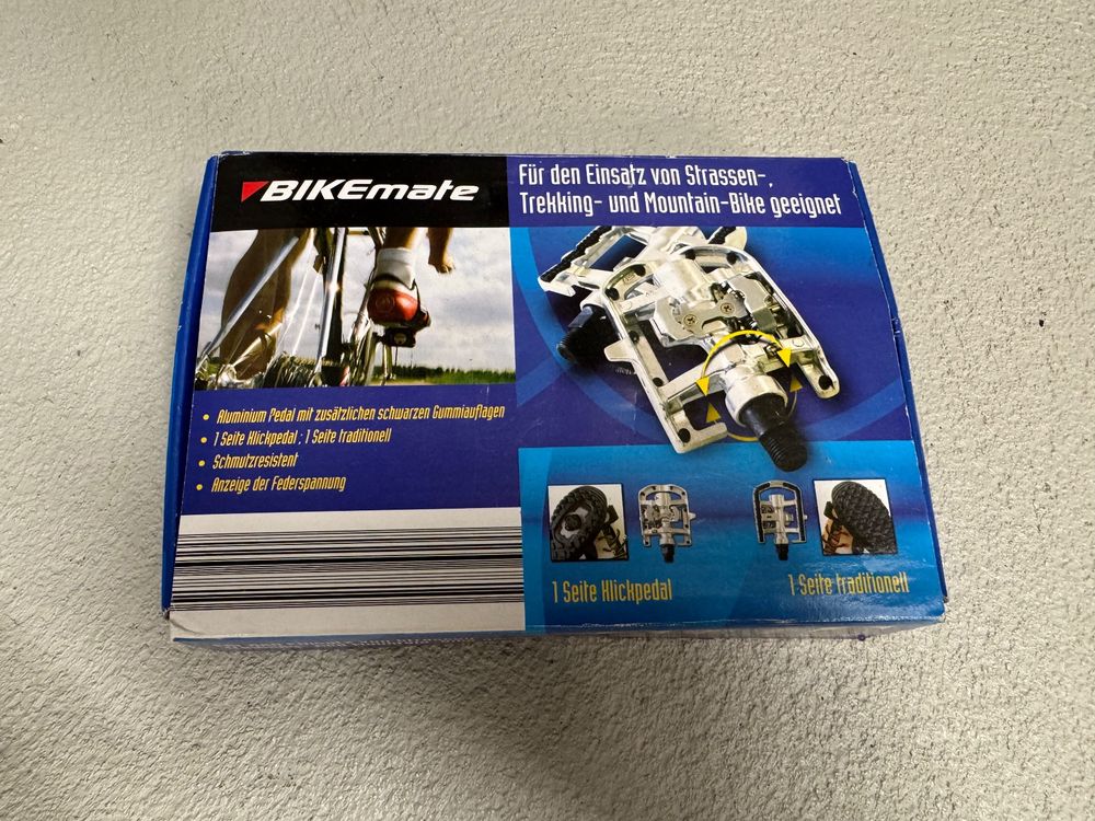 Neue Fahrradpedale – BIKEmate, Aluminium, vielseitig einsetz (Neu und ...