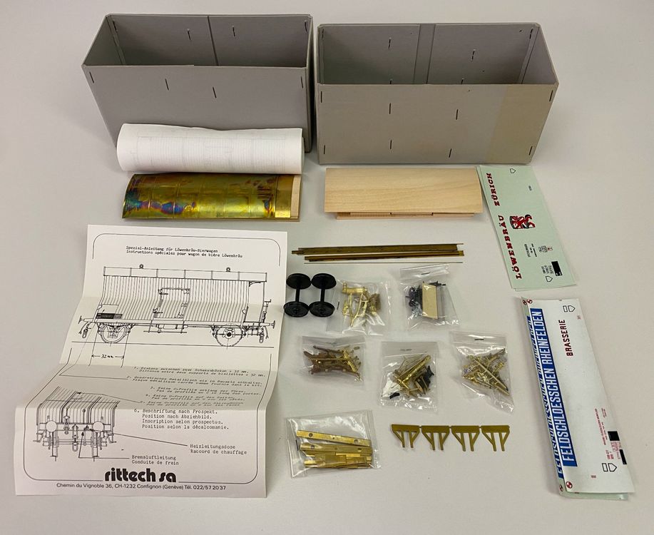 Rittech Spur 0 K2 Bierwagen Bausatz | Kaufen auf Ricardo