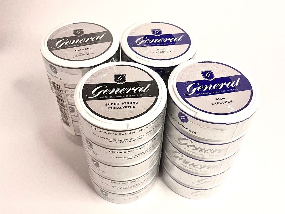 General Snus Tabak Beutel Originalverpackt | Kaufen auf Ricardo