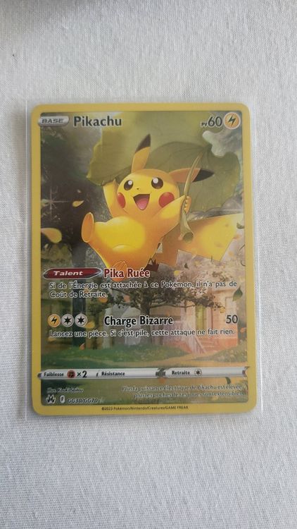 Pokémon Pikachu alternative GG30 FR (CRZ) (Neuf (Voir description)) à ...