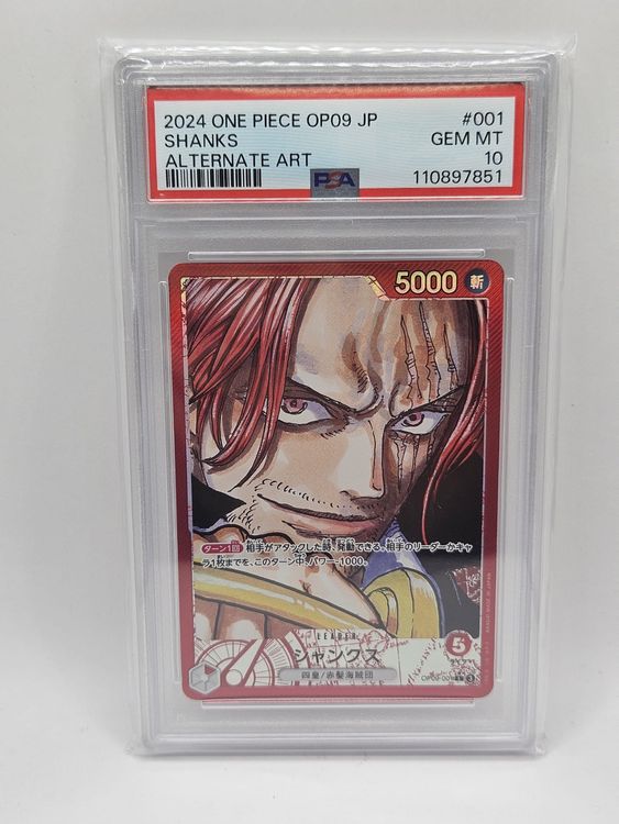 CARTA ONE PIECE TCG - SHANKS OP09 JP - PSA 10 GEM MINT (Usato) a Lugano per CHF 60 – con ...