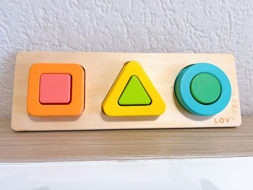 Gioco puzzle da impilare forme colori Lovevery (Gebraucht) in Vacallo ...