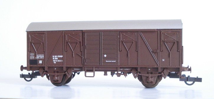 Roco / 46412 / Gedeckter Güterwagen der ÖBB, Typ Gs, Ep. IV | Kaufen ...