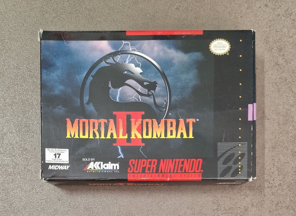 SNES MORTAL KOMBAT II / 2 - OVP - TOP Zustand! (Gebraucht) in Pratteln ...