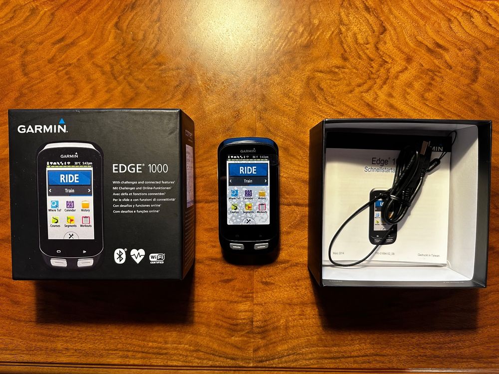 Garmin Edge 1000 GPS / Velocomputer | Kaufen auf Ricardo
