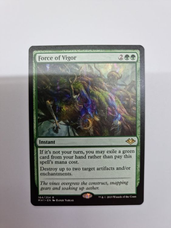 MTG Karte Force of Vigor, EN, NM (Neu (gemäss Beschreibung)) in Rüti ZH ...