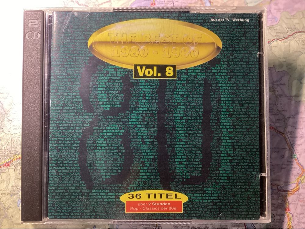 The Best Of 1980 - 1990 Vol. 8 - 2 CD-Set (Gebraucht) in Wil AG für CHF 1 – mit Lieferung auf ...