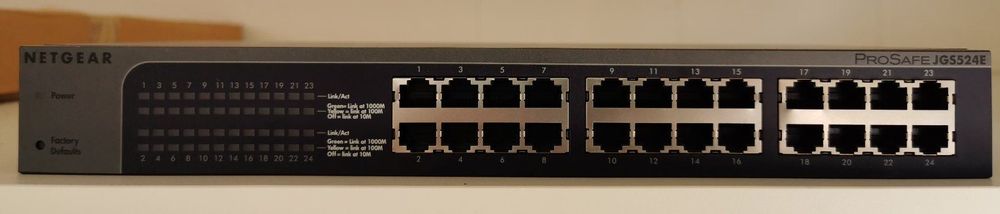 Netgear ProSafe JGS524E (Gebraucht) in Unterentfelden für CHF 1 – nur ...