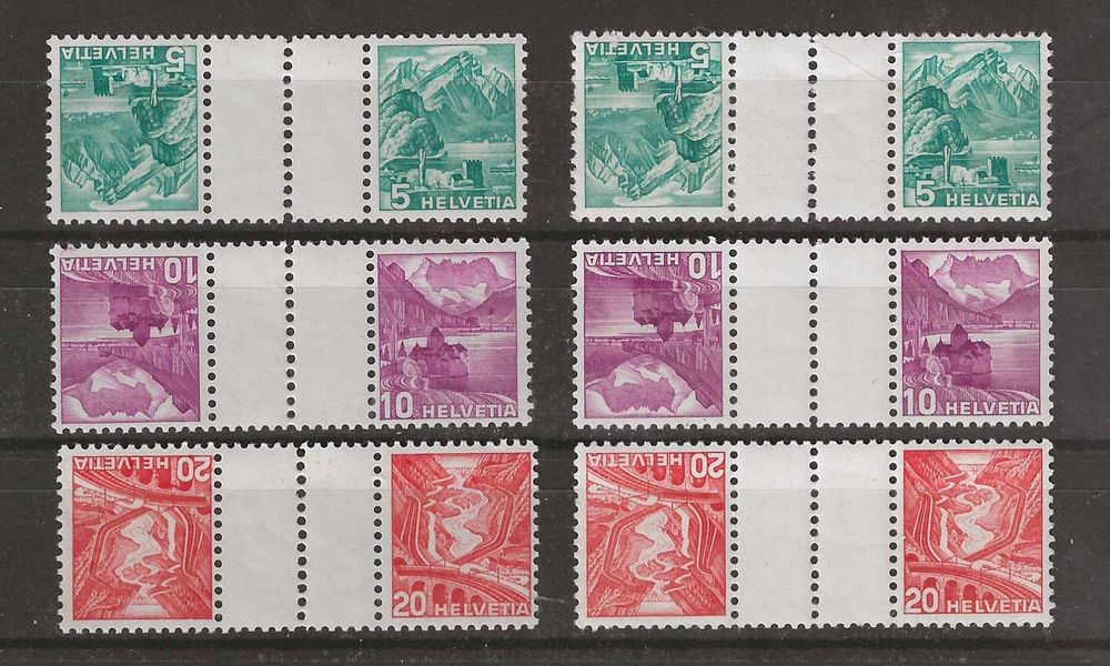 Zwischensteg Serie S47 - S49 Typ Y + Z postfrisch ** (Neu (gemäss Beschreibung)) in Gümligen für ...