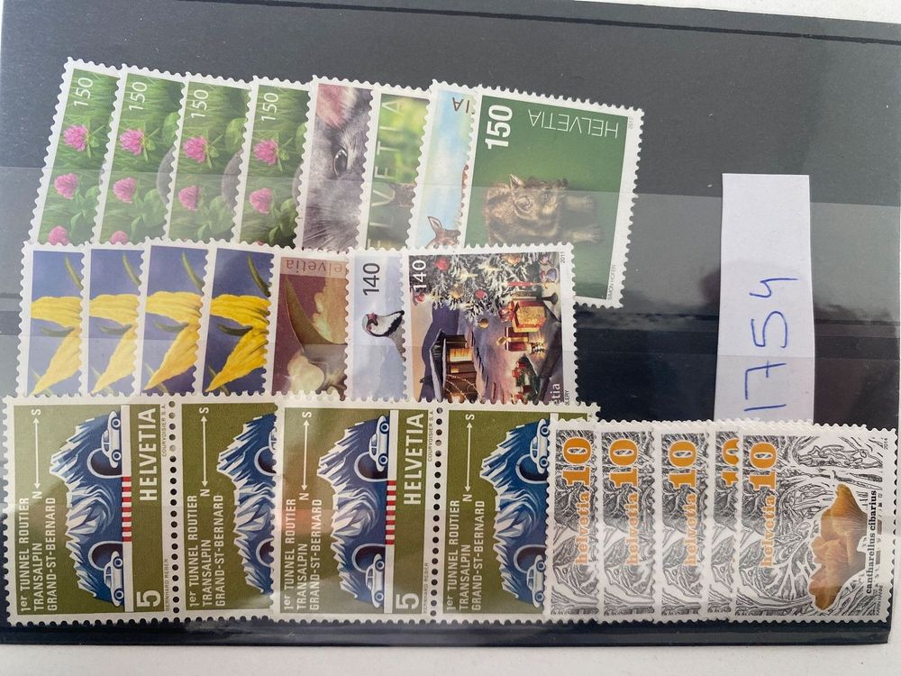 Frankaturware Schweiz ungestempelt postrisch Sammlung 22.5Fr (Neu (gemäss Beschreibung)) in Wil ...