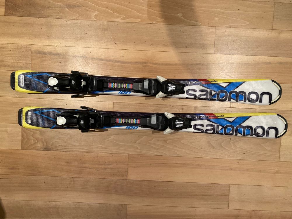 Salomon XRace Kinderski inkl. Bindung 100cm carve rocker | Kaufen auf ...