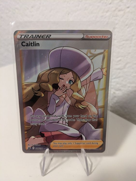 Pokemon Chilling Reign - Caitlin 189/198 ( EN ) ab 1Fr!! (Neu (gemäss ...