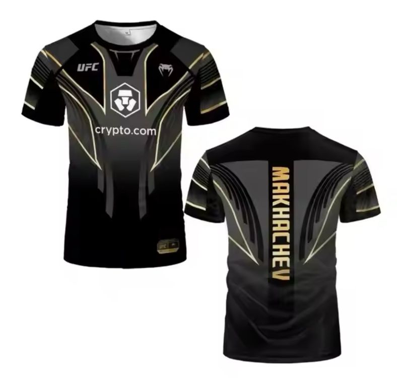 UFC - Fitness Shirts - Machachev - Topuria (Neu (gemäss Beschreibung ...