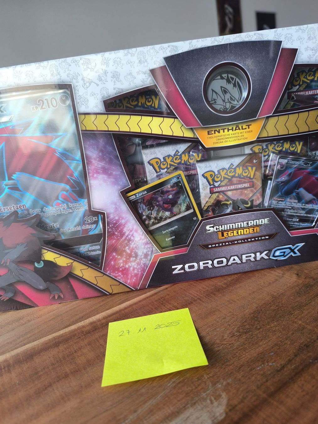 Pokemon Zoroark GX Box - Schimmernde Legenden (Neu und originalverpackt ...
