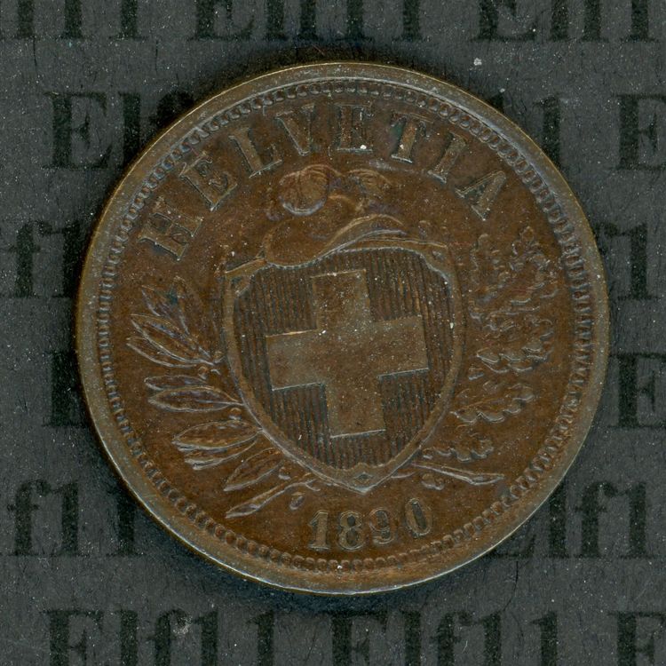 CHF___0.02 1890 stgl 2 Rappen | Kaufen auf Ricardo