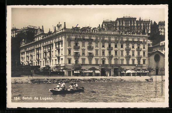 Lugano, Hotel Grand Palace mit Bootspart (Antik) in Berlin für CHF 7 ...