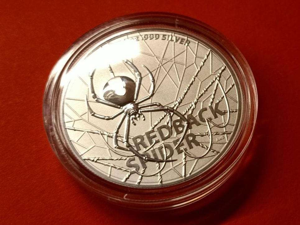 1 OZ UNZE SILBER REDBACK SPIDER 2020 DANGEROUS AUSGABE 1 ### (Neu und ...