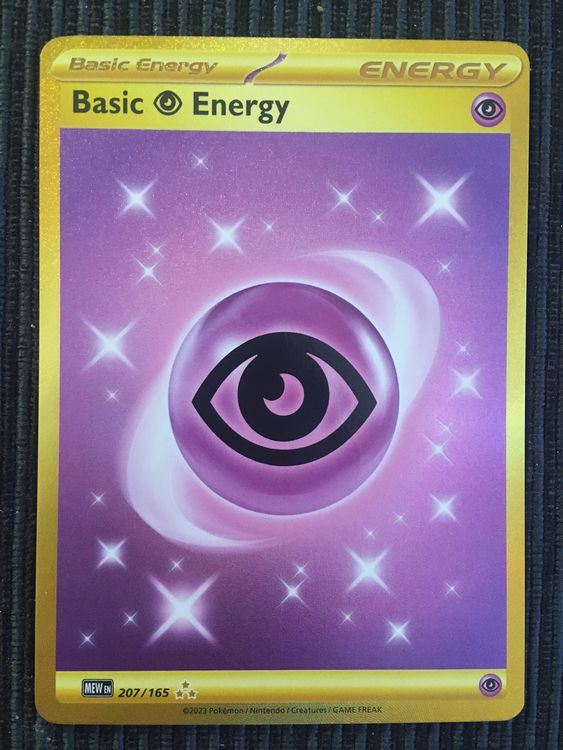 Pokemon Basic Energy Gold Scarlet Violet 151 Englisch (Neu (gemäss ...