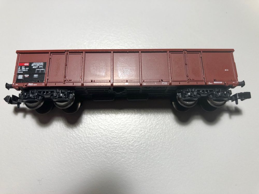 SBB Eanos mit Baumstämmen, Roco, Nenngrösse N | Kaufen auf Ricardo