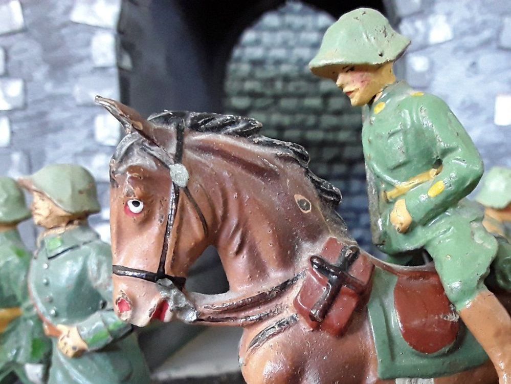 15 x Figuren Elastolin ___ schweizer Armee vor 1939 _ 1:22 | Kaufen auf Ricardo