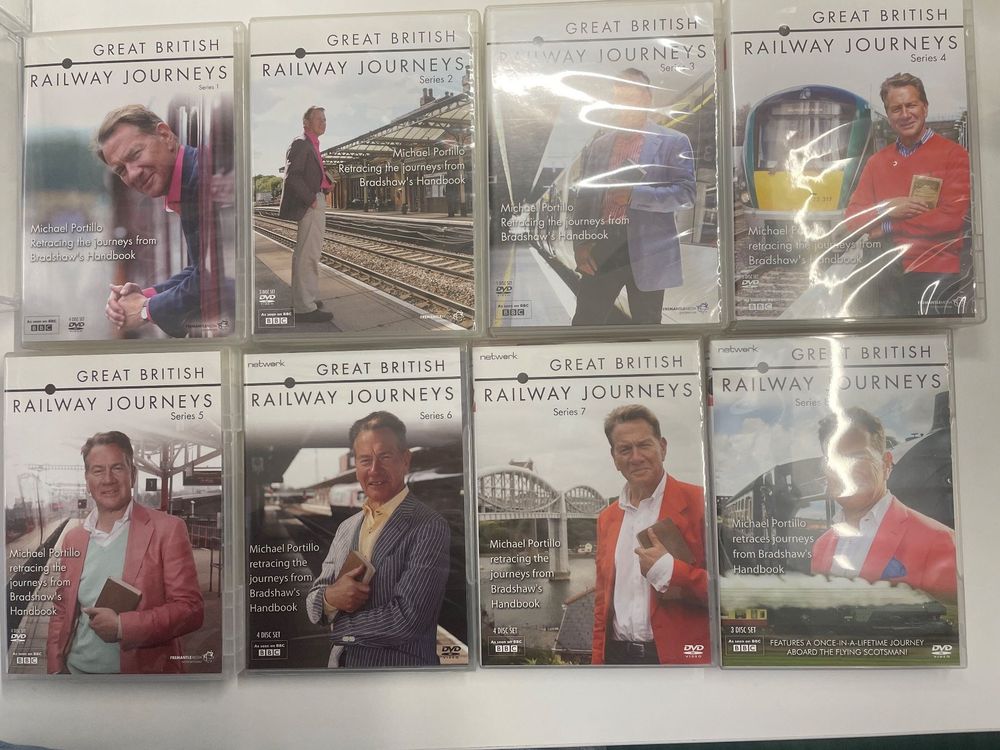 BBC Great British Railway Journeys 8 Sets mit total 34 DVDs (Gebraucht ...