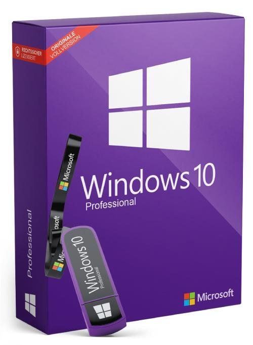 Windows 10 Professional mit USB-Stick (Neu und originalverpackt) in ...