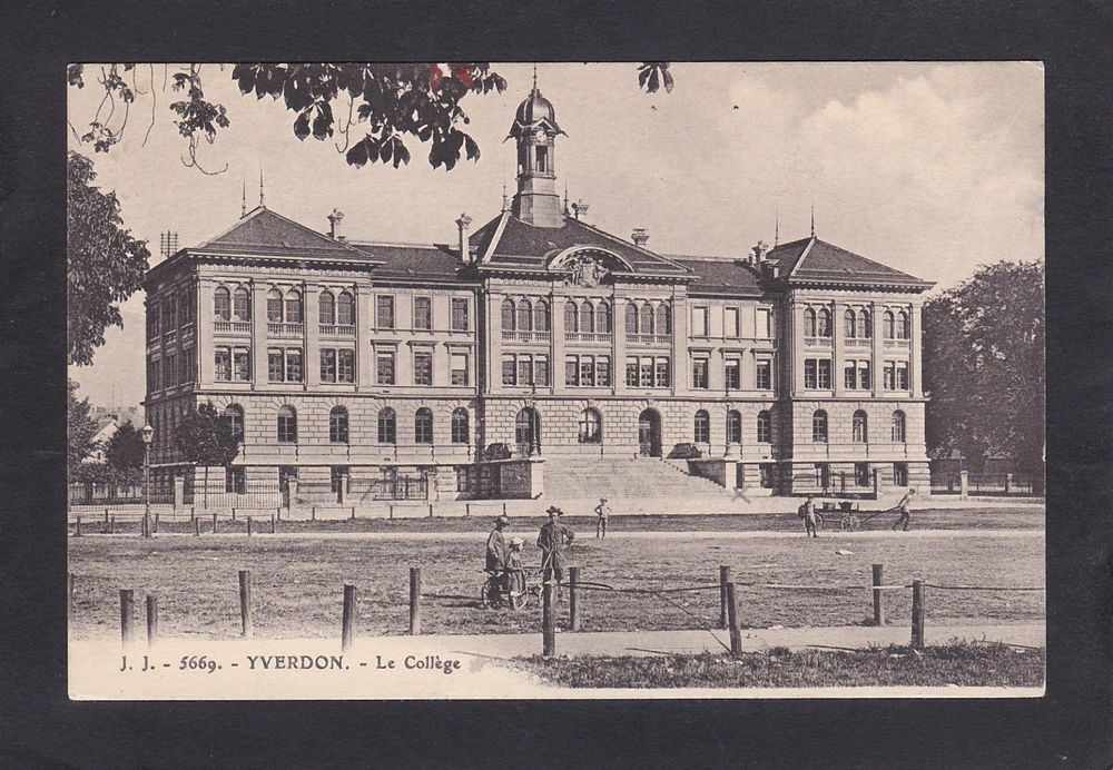 YVERDON - Le Collège, 1925 (Gebraucht) in Wikon für CHF 5 – mit ...