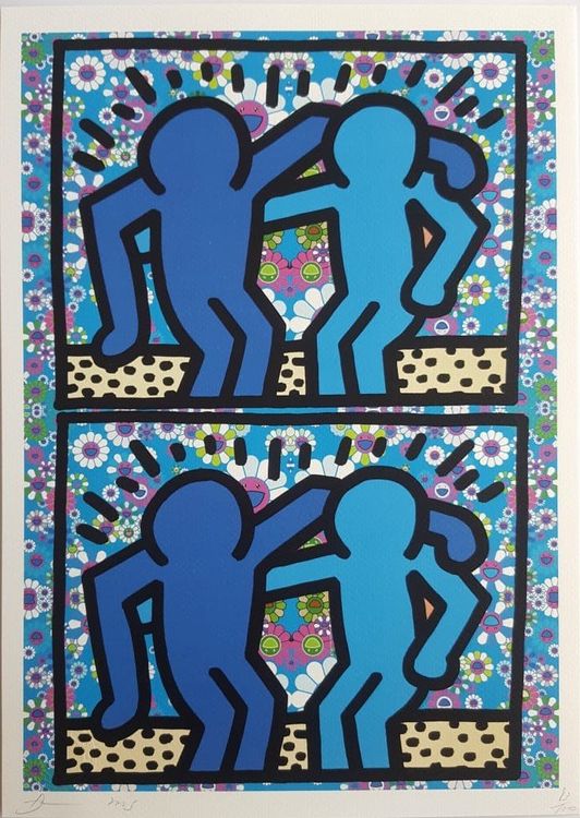 Death NYC Ltd Ed Pop Art Druck " Keith Haring friends 83/100 | Kaufen ...