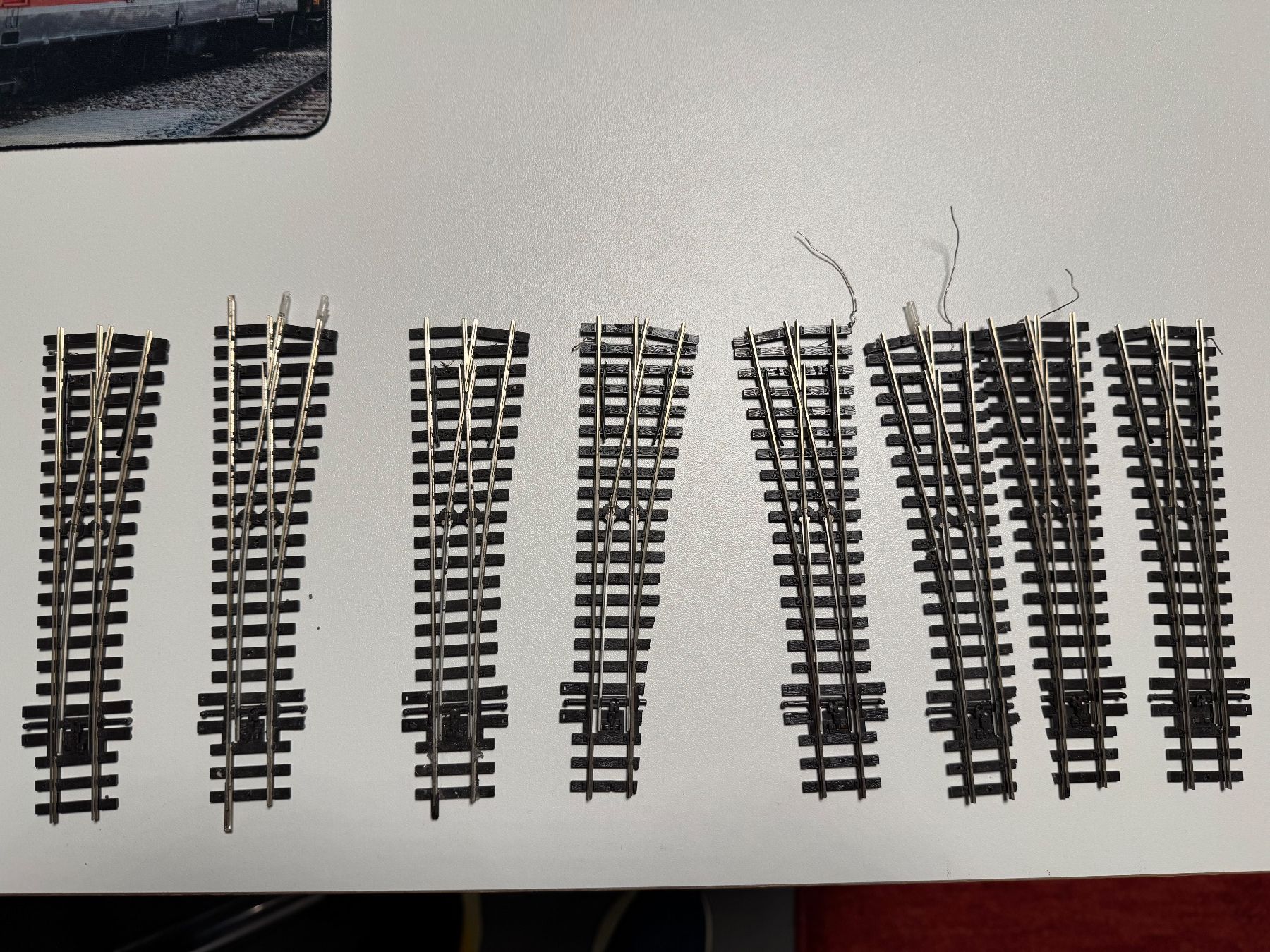 Peco H0m / TT Streamline Set mit 8 Weichen gebraucht (Gebraucht) in ...