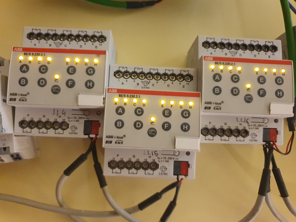 ** KNX Bus System / Smart Home / Gebäudeautomation ABB Hager (Gebraucht ...