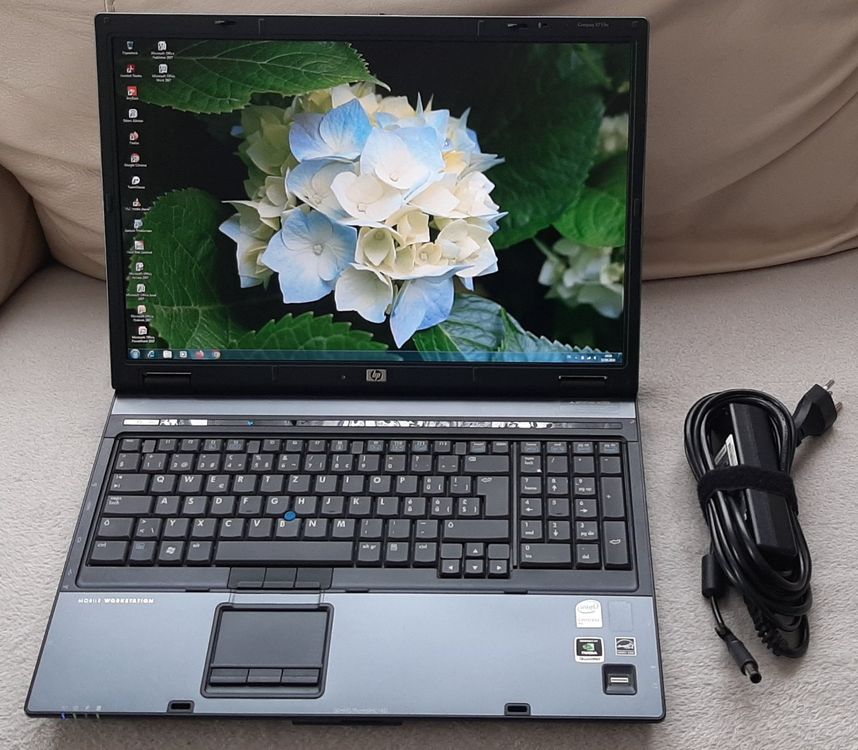 HP Compaq 8710w 17 ZOLL Windows 7 & Office 2007 (Gebraucht) in Magden ...