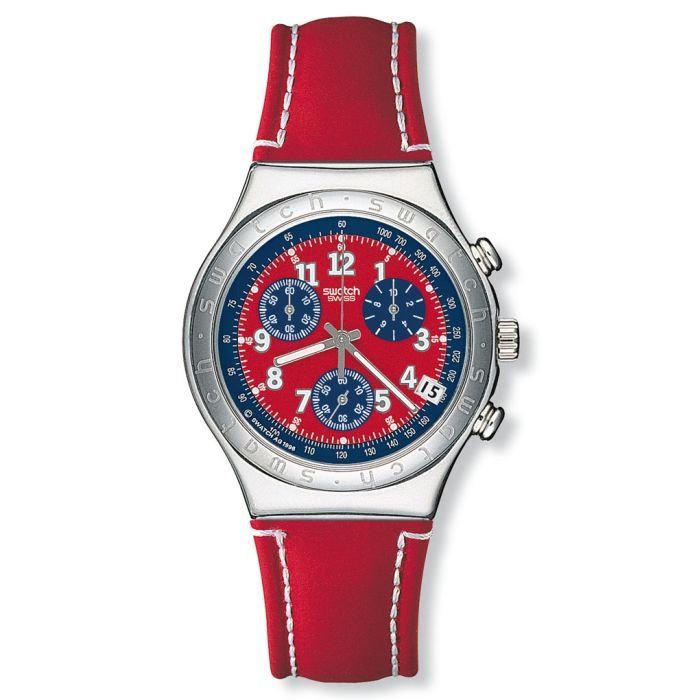 Swatch IRONY Chrono SECRET AGENT RED - ungetragen - VINTAGE | Kaufen ...