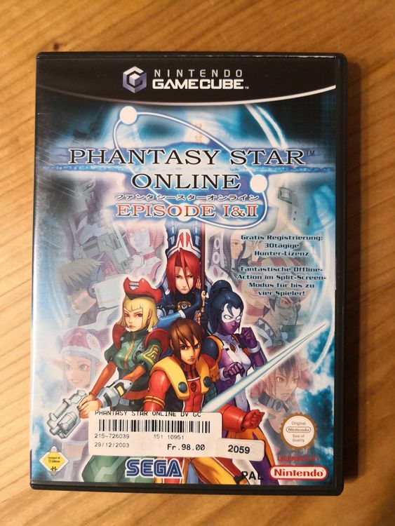 Gamecube/Phantasy Star Online (Neu (gemäss Beschreibung)) in Sursee für ...