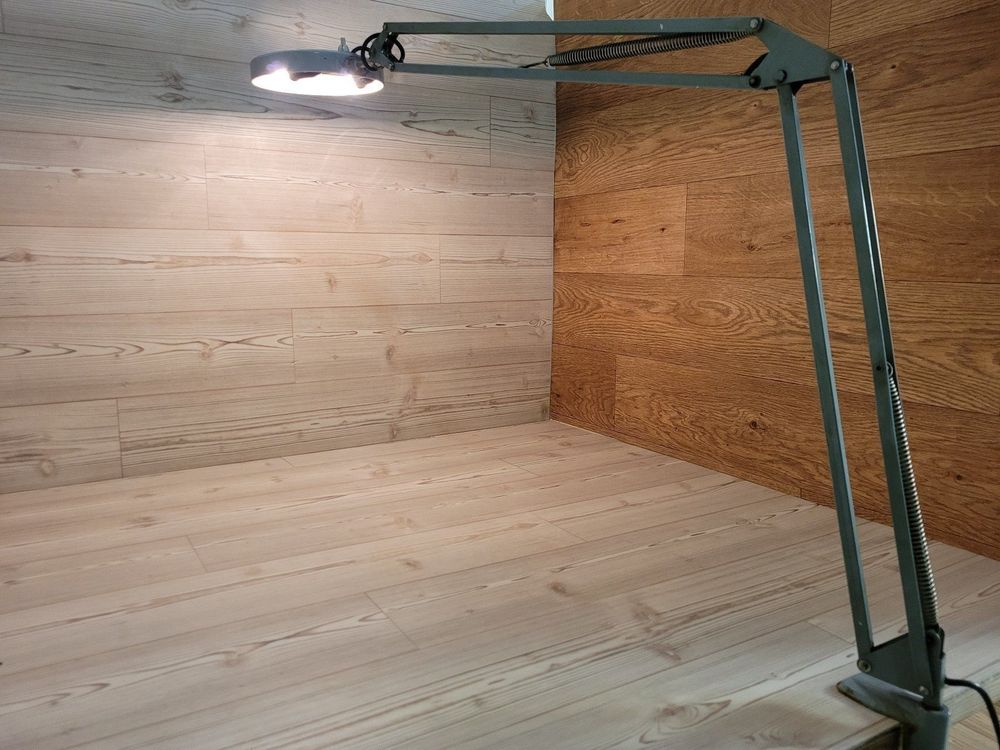 LAMPADA RIMSA Italy Lupen-Leuchte Arbeitsleuchte Lampe 60er (Gebraucht ...