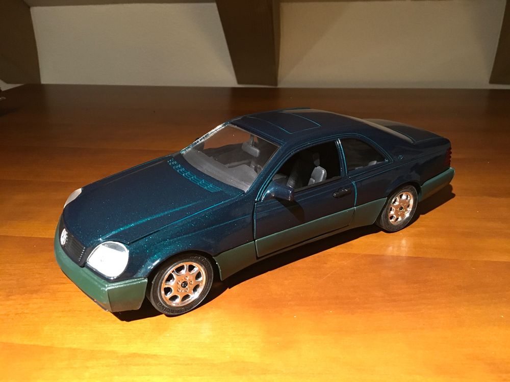 Mercedes-Benz S600 Coupe 1/18 no Minichamps no Norev (Gebraucht) in Wohlen AG für CHF 20 – mit ...