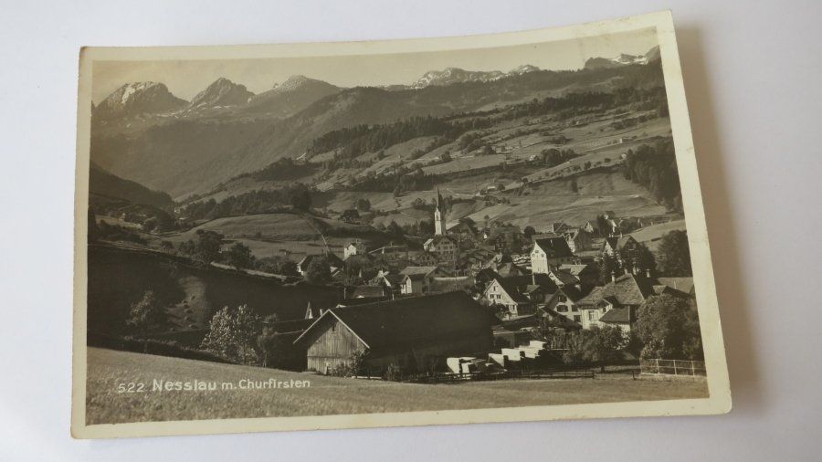 Nesslau mit Churfirsten - 1924 | Kaufen auf Ricardo