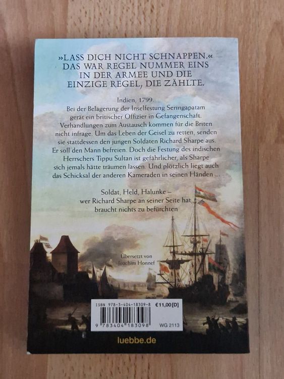 Bernard Cornwell Sharpes Feuerprobe Richard Sharpe Band 1 (Gebraucht) in Neuhausen am Rheinfall ...