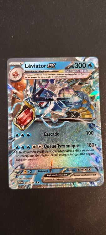 Pokémon Écarlate et Violet: Leviator Ex FR (Gebraucht) in Palézieux ...
