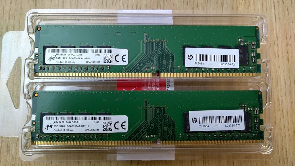 RAM DDR4 16GB (2x8) 3200MHz DIMM 288-pin (Gebraucht) in Obfelden für ...