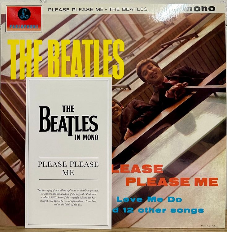 The Beatles - Please Please Me (Mono) // LP: NM; Sleeve: NM (Gebraucht ...