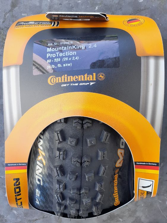 Conti MountainKing 26x2 4 Black Chili Compound (Neu und ...