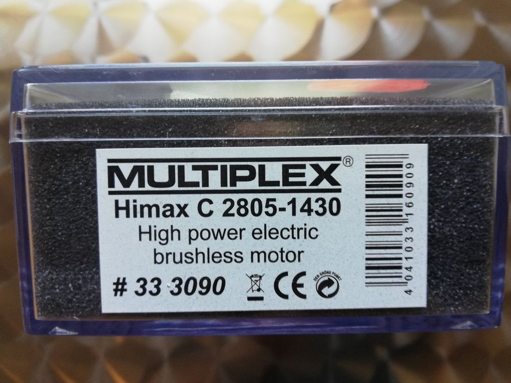Brushless-Motor MULTIPLEX Himax C 2805-1430 (Neu und originalverpackt) in Flüh für CHF 25 – mit ...