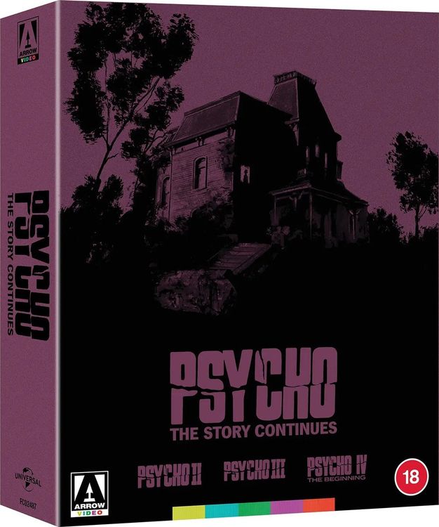 Psycho II & III & IV (1983/86/90) Arrow Video/Blu-ray-Boxset | Kaufen ...