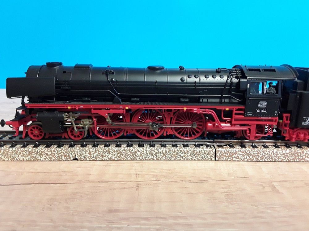 Roco 69210 _ Lokomotive BR 01 104 DB _ Digital AC _ Spur H0 (Gebraucht ...